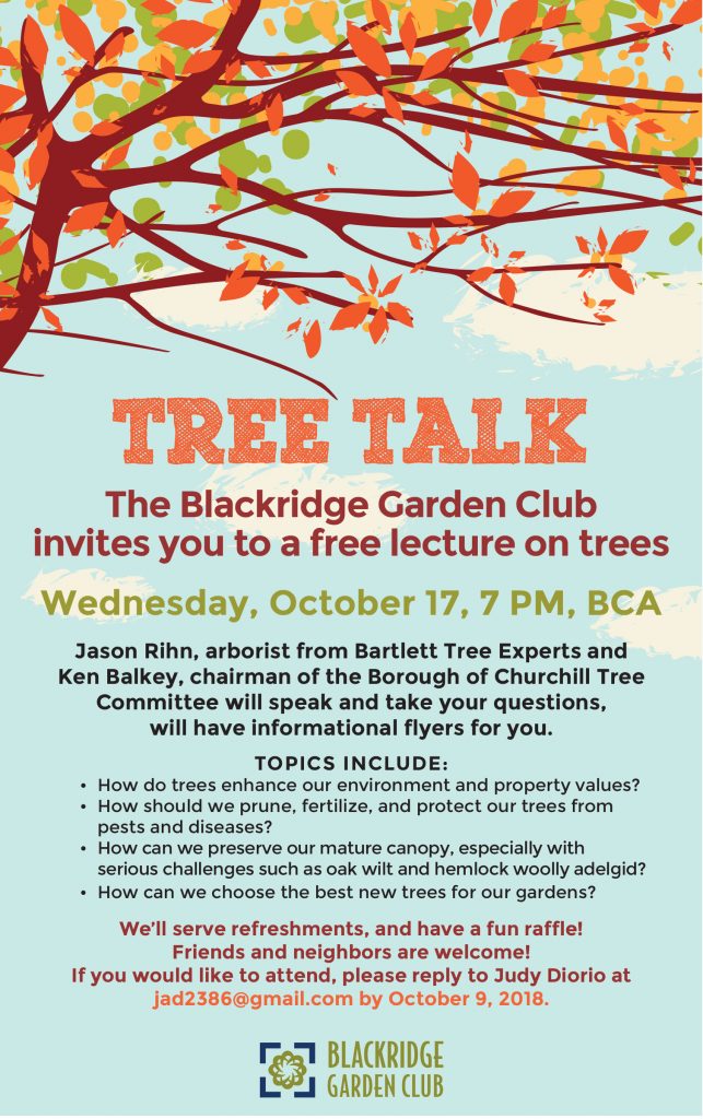 Tree Talk – Blackridge Civic Association